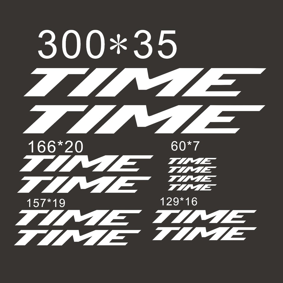 TIMEE Frame Stickers Set MTB DH Cycling BMX Die-Cut Fixie Bike Tube ...