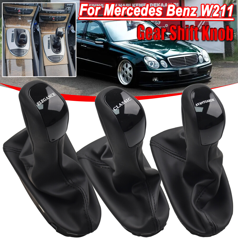 AT For Mercedes Benz E-Class W211 S211 2003-2009 Gear Shift Knob ...