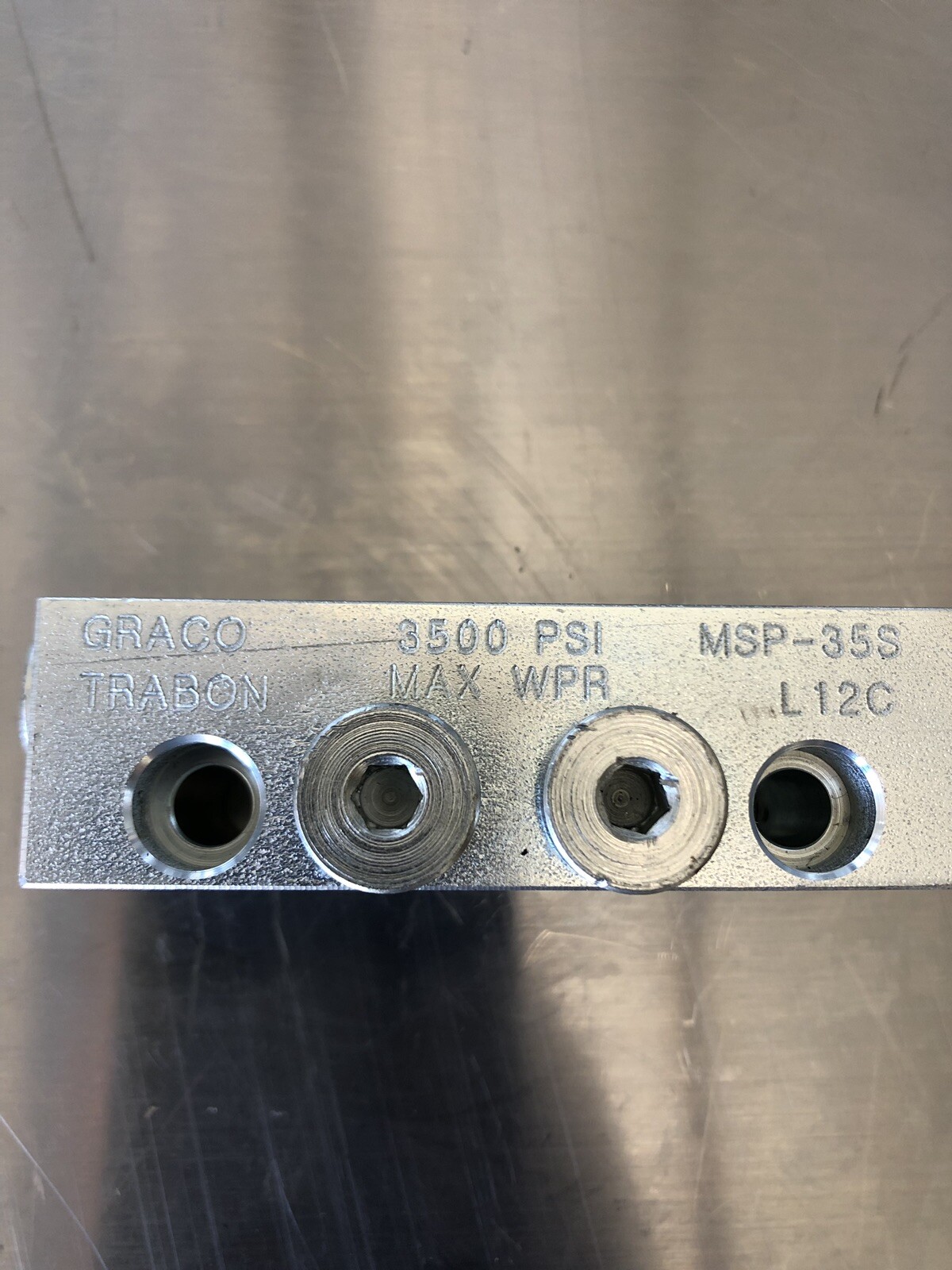 Graco MSP-35S Trabon Stainless Modular Divider Valve NEW! FREE SHIPPING ...