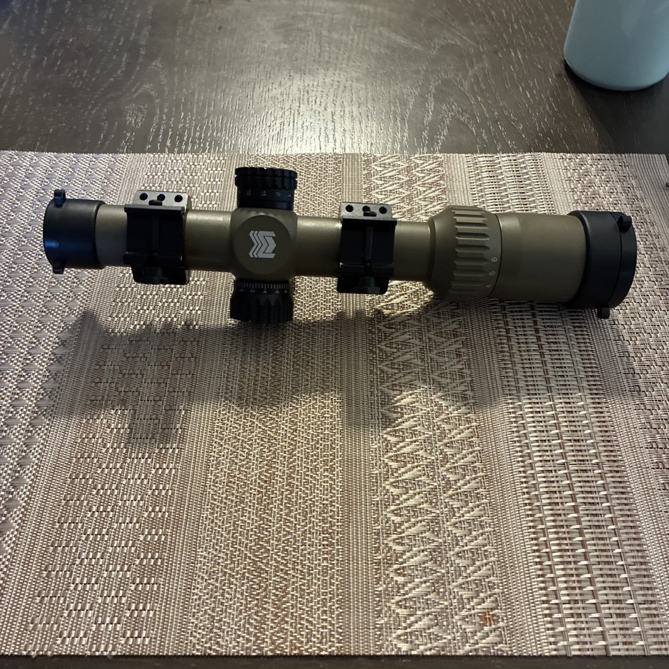 Monstrum G3 1-6x24 First Focal Plane FFP Rifle Scope Illuminated MOA ...