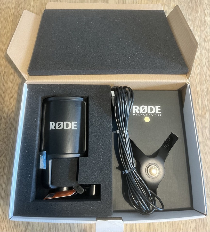 Rode NT-USB Studio-Quality Condenser Microphone. iPad Compatible. | eBay UK