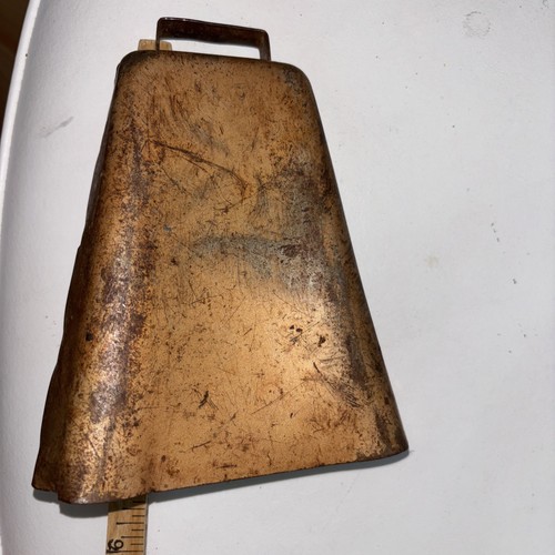 Vintage Huge Metal Cow Cattle Farm Sheep Bell | eBay