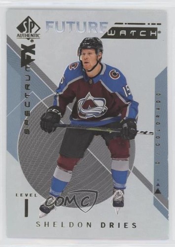 2018-19 SP Authentic Spectrum FX Bounty Scratched Sheldon Dries #S-51 ...