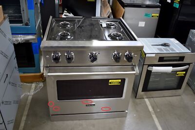 Viking VGR5304BSS 30" Stainless Steel Pro Natural Gas Range NOB #130697 ...