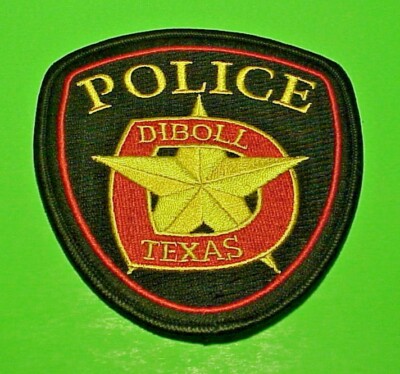 DIBOLL TEXAS 4 3/8" TX POLICE PATCH FREE SHIPPING!!! | eBay