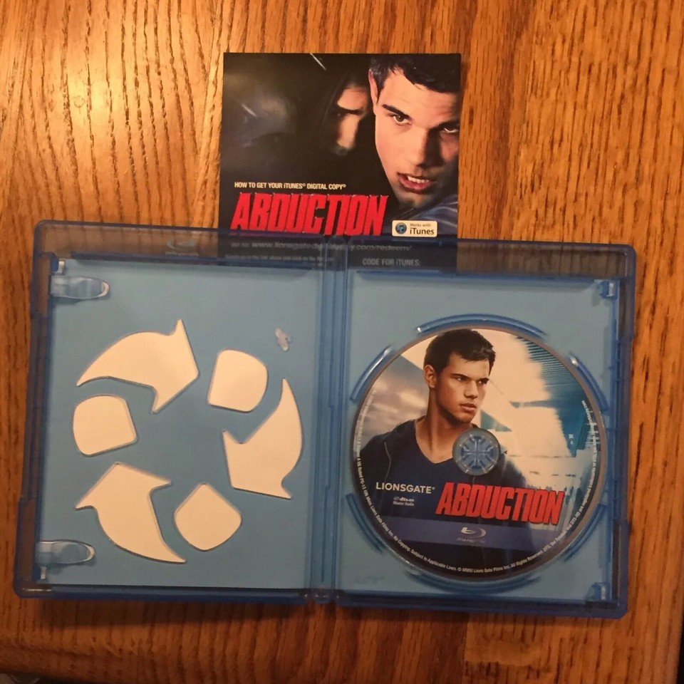 Abduction (Blu-ray Disc, 2012) Taylor Lautner, Alfred Molina, Maria ...