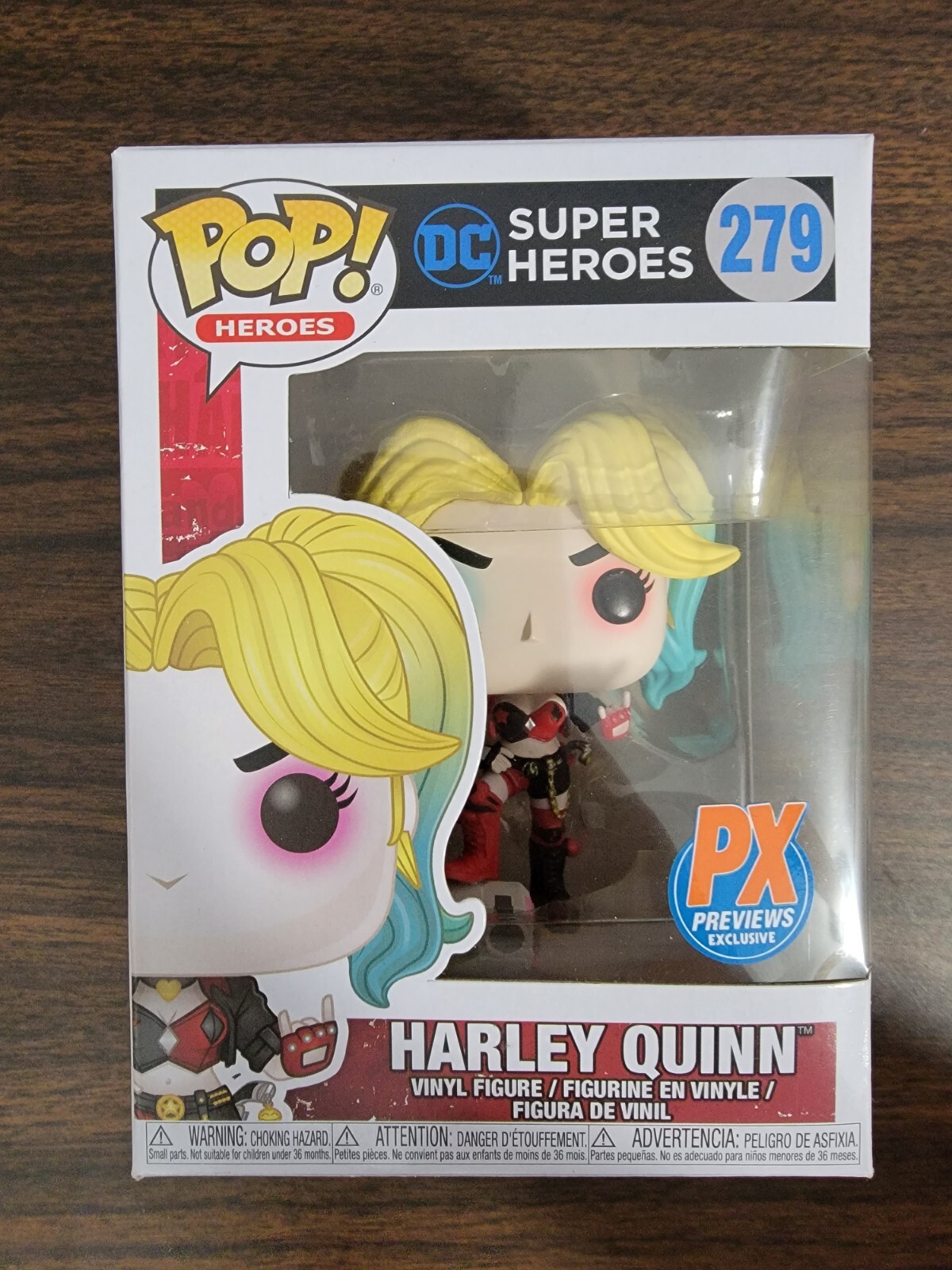 Funko POP! Heroes DC Comics Figure - HARLEY QUINN w/ Boombox #279 (Excl ...