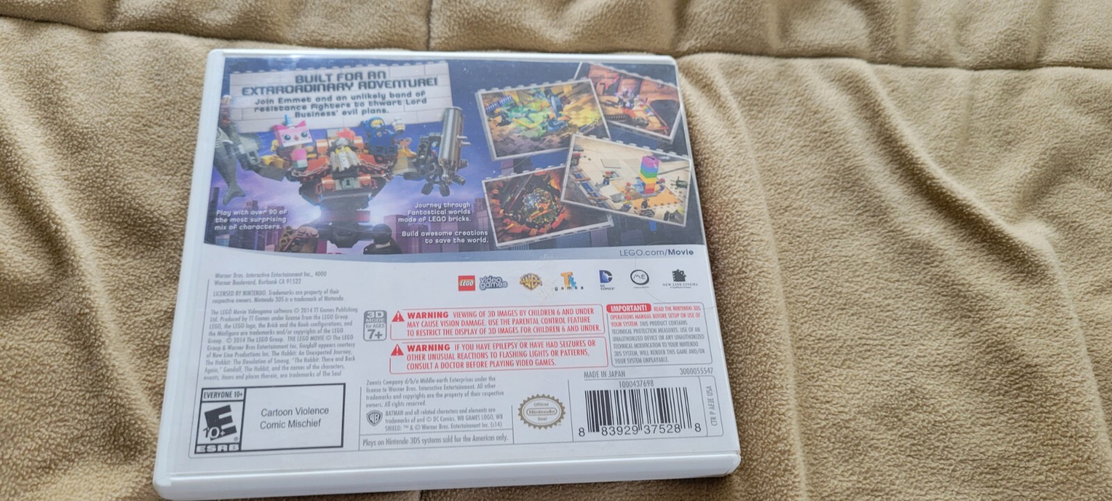 The LEGO Movie Videogame (Nintendo 3DS, 2014) 883929375288 | eBay