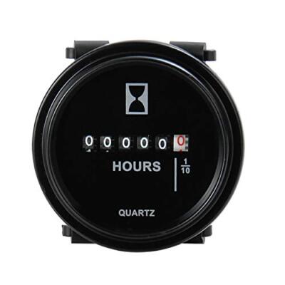Mechanical Round Hour Meter AC DC 12V 24V 36V 48V 60V 72V Quartz Meter ...