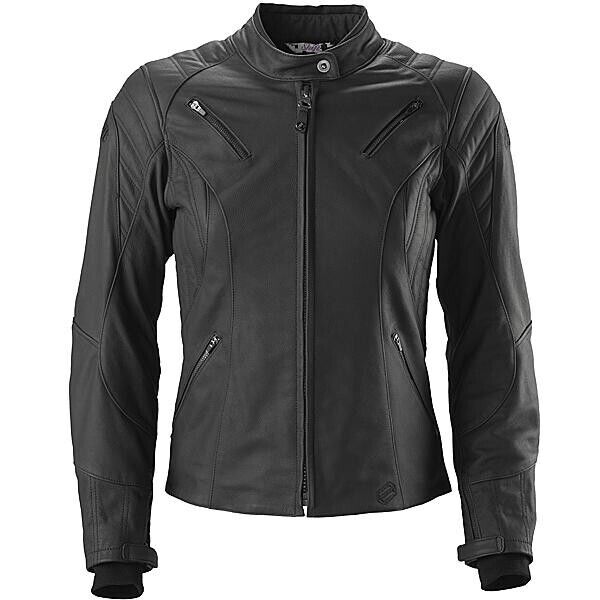 SHIFT Womens Siren Leather Jacket Black MD (70153-001-004 SHIFT Womens Siren Leather Jacket Black MD (70153-001-004