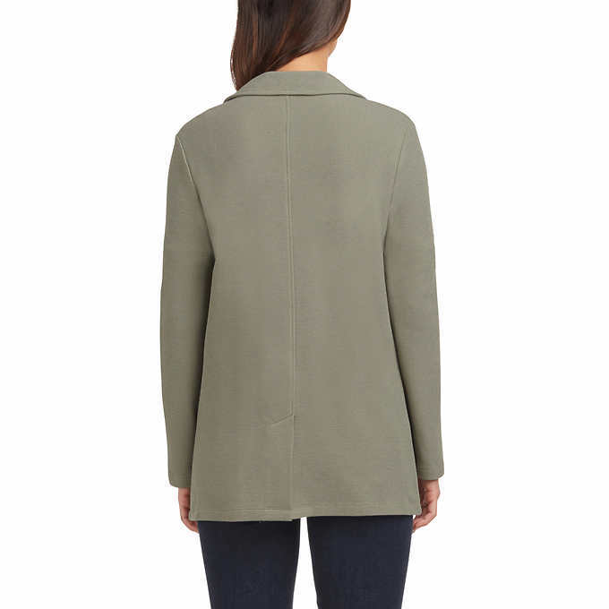 Matty M Ladies' Knit Boyfriend Blazer Notched Lapels | G31 | eBay