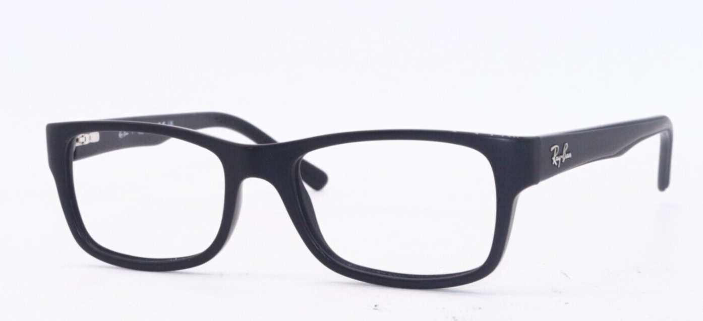 NEW RAY-BAN RB 5268 5119 MATTE BLACK AUTHENTIC OPTICAL FRAMES ...