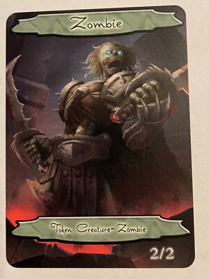 MTG Zombie Token Custom 2/2 #2 | eBay
