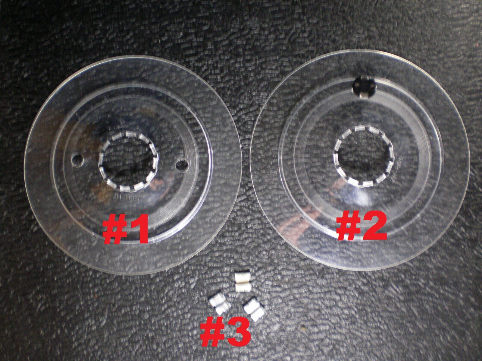 Schwinn Airdyne Speedometer Spoke Protector Hub Drive or Magnet Clips ...