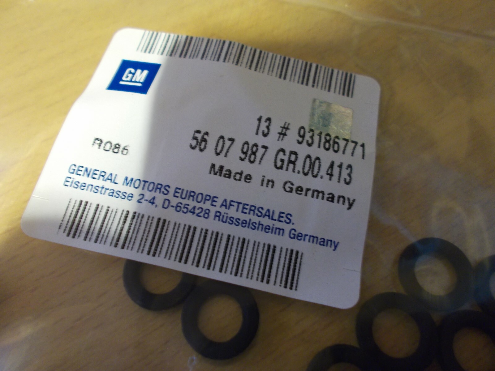 Cam Cover O Rings X13 GM 93186771 Fits Vauxhall Agila Astra Corsa | eBay UK