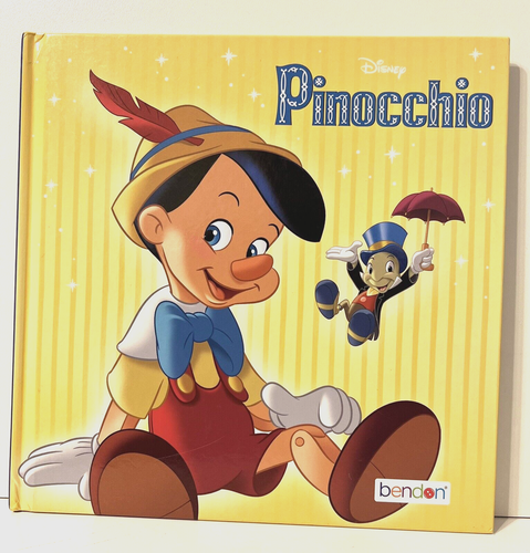 Disney Hardcover Book 2-Pack Pinocchio and Alice in Wonderland Bendon ...