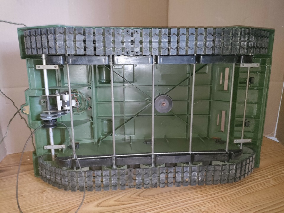 Rare Vintage 1960's Deluxe Reading Tiger Joe Tank Army Military Toy *AS ...