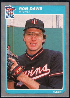 1985 Fleer #275 Ron Davis NM-MT Twins ID:209185 | eBay