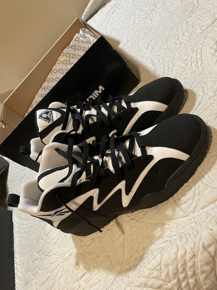 Mens Reebok Sneakers Size 14 Above The Rim Mid Shaq Basketball Shoes ...