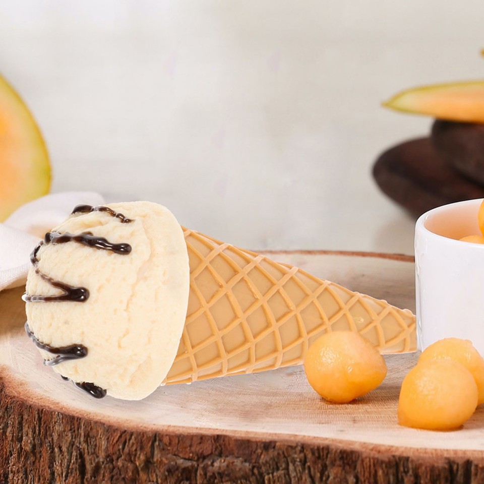 2pcs Artificial Ice Cream Model Ice Cream Pretend Toy Ice-cream Photo ...