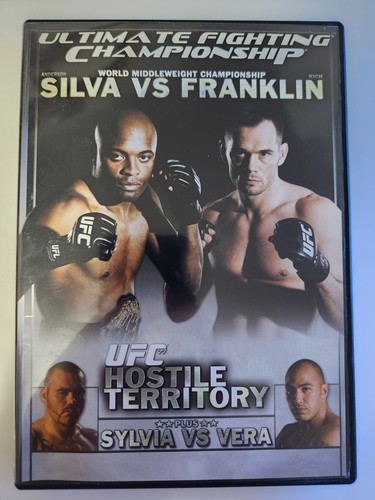 UFC 77 HOSTILE TERRITORY Anderson Silva VS Rich Franklin (MMA DVD, 2008 ...