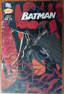 Rare Vintage Collectable DC Gotham Comics - Batman Indian edition Issue ...