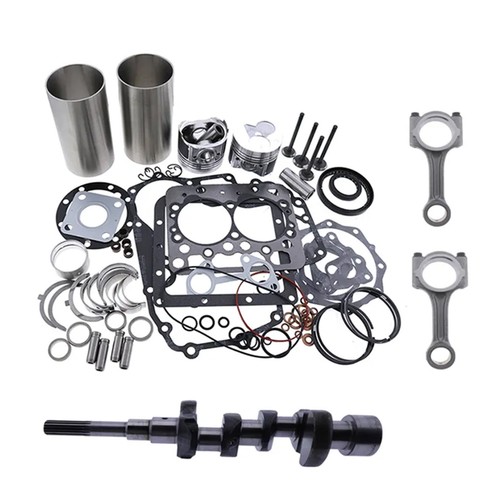 Overhaul Rebuild Kit & Crankshaft & Connecting Rod for Kubota Engine ...