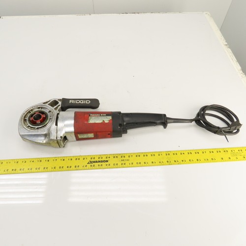 Ridgid 600 Corded Hand-Held Power Pipe Threader 120V 15A W/ 3/4 Die ...