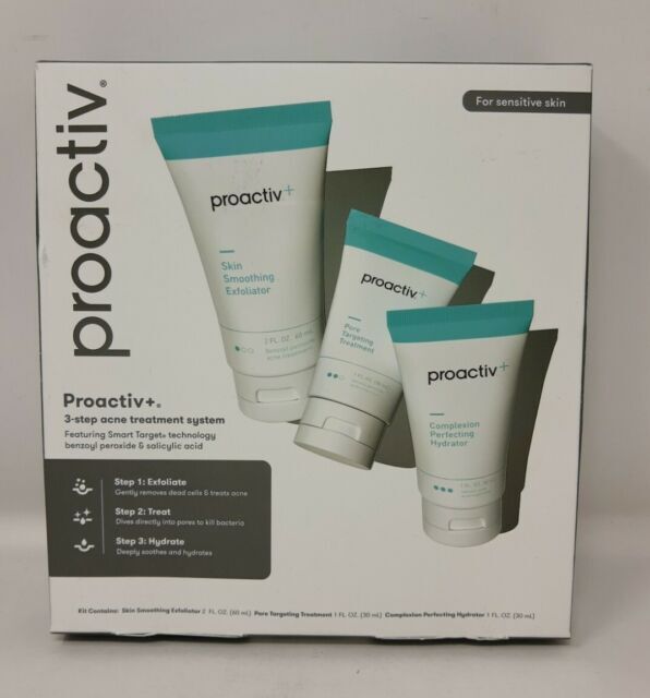 Proactiv Plus 3 Step Acne Exfoliator Pore Targeting Hydrator ...