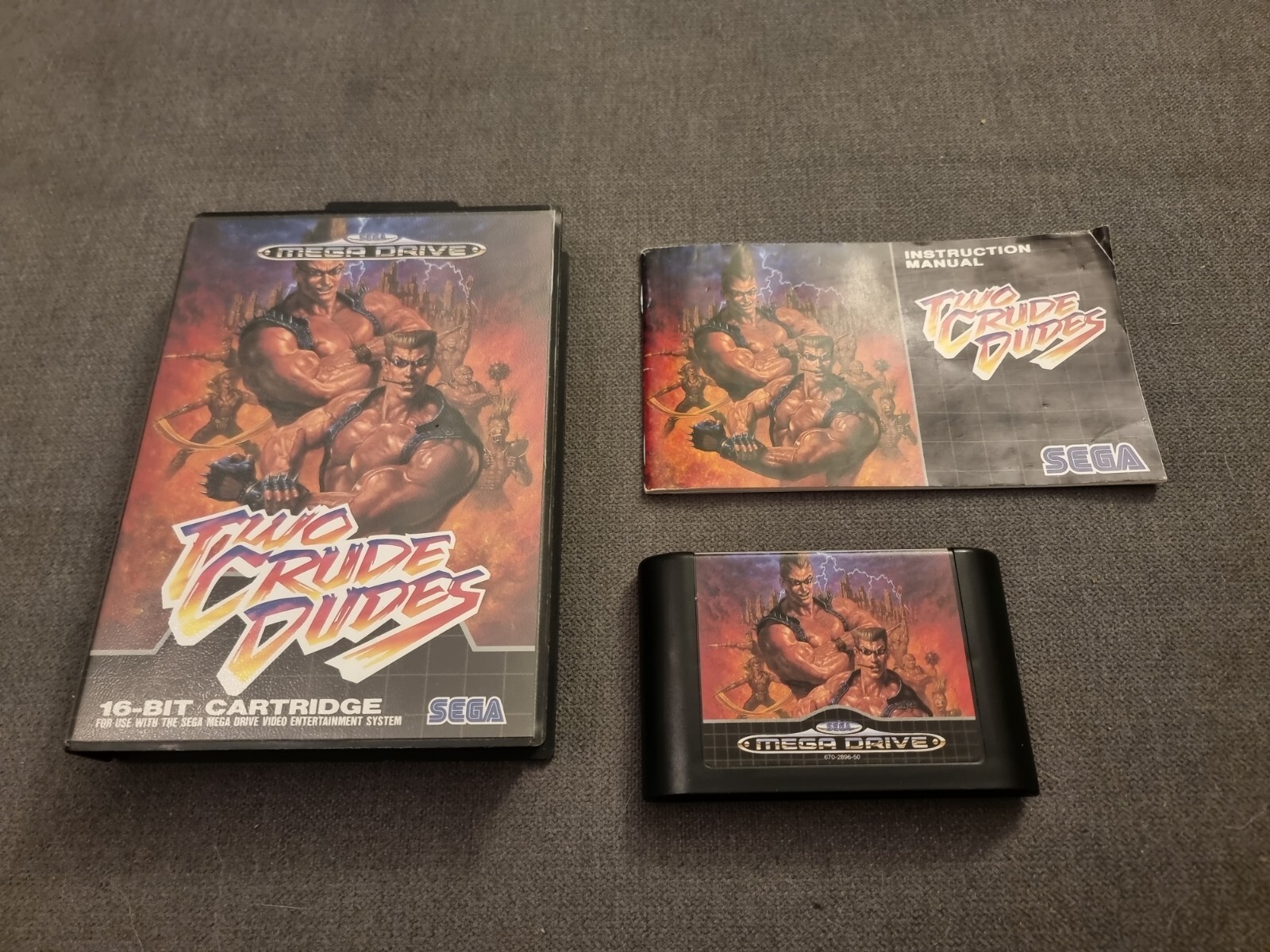 Two Crude Dudes Megadrive PAL - Prix - Photo - Présentation