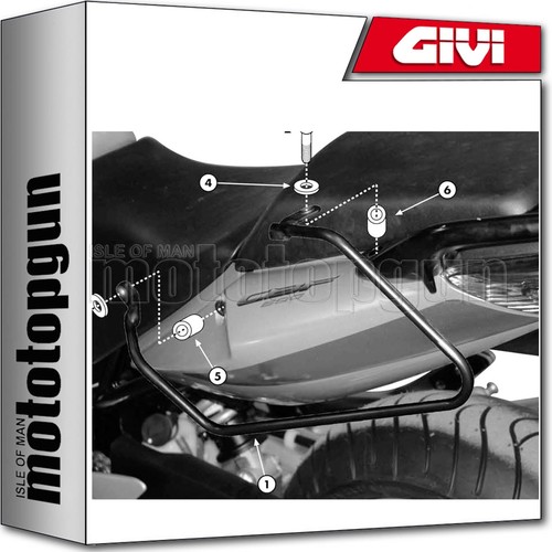 GIVI T218 SUPPORTS SACOCHES CAVALIERES HONDA CBF 1000 / ABS 2006 06 ...