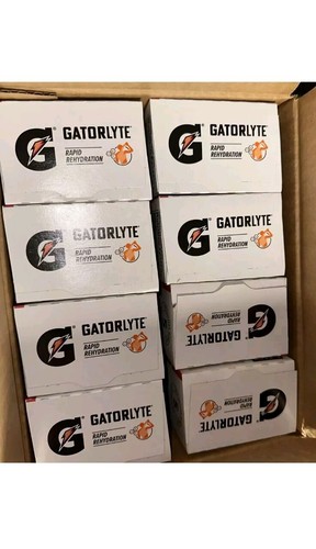 Gatorlyte Rapid Rehydration Electrolyte Powder CHERRY LIME- 48 Packets ...