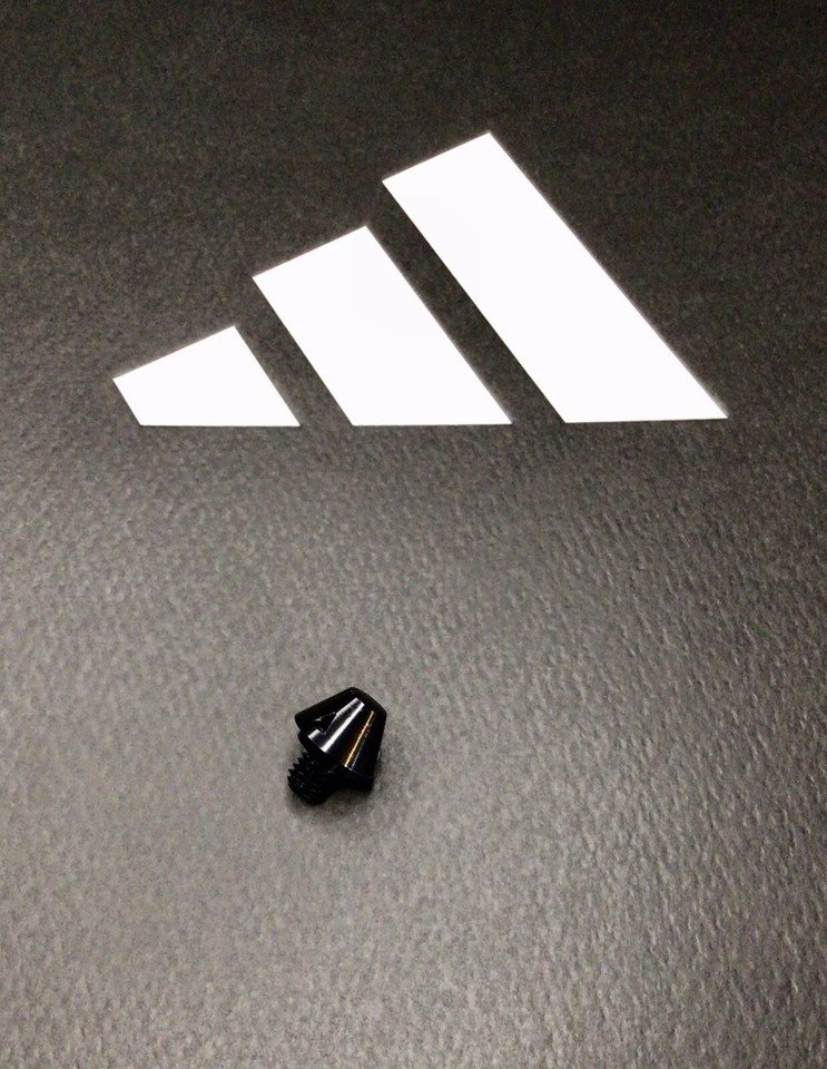 Full Set Black Authentic Adidas SG Soccer Conical Metal Studs/Cleats ...