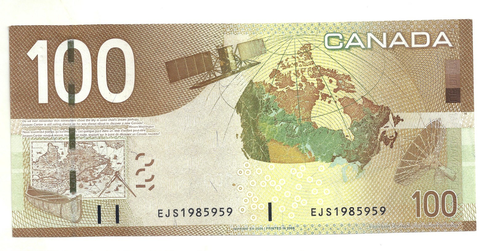 $100 Canadian Bill. 2004 | eBay