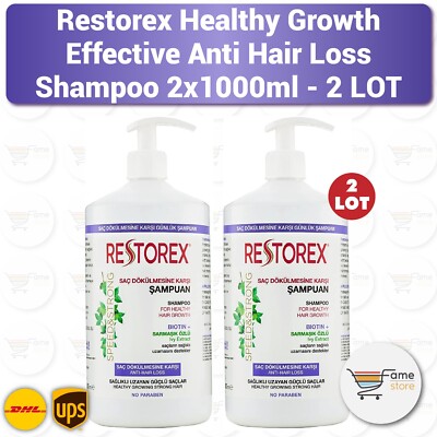 Restorex Shampoo efficace anti perdita capelli crescita sana - 2 LOTTO ...