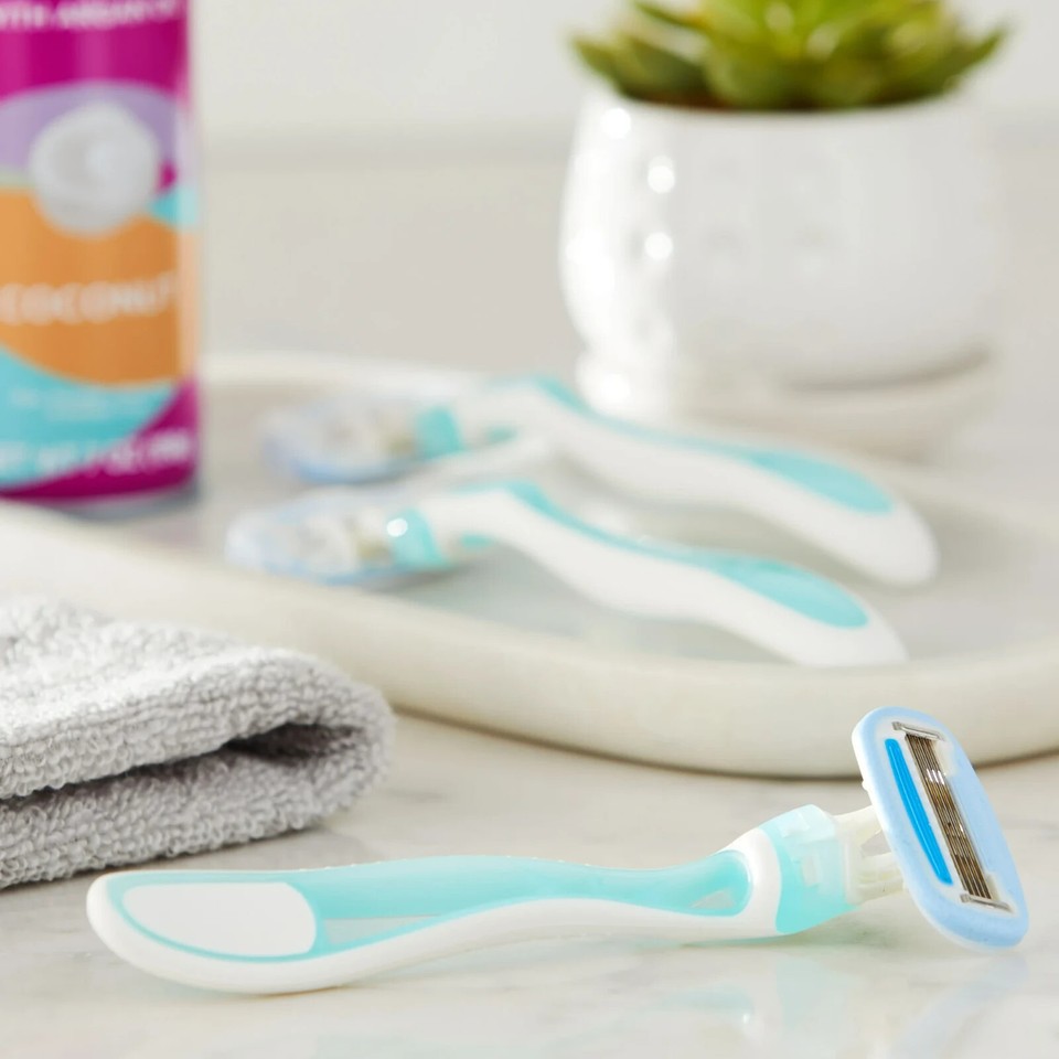 Equate Women's 5 Blade Disposable Razors 6 Count | eBay