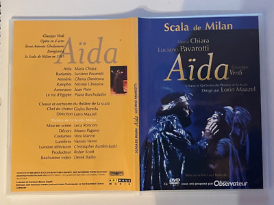 DVD FILM LUCCIANO PAVAROTTI AIDA COMME NEUF OPÉRA SCALA DE MILAN | eBay