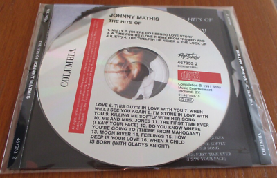 Johnny Mathis : The Hits Of Johnny Mathis CD (1995) | eBay