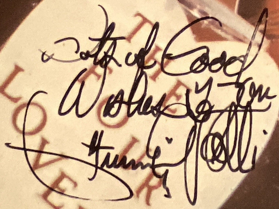 The Four Lovers JOYRIDE Rare Reissue SIGNED FRANKIE VALLI Four Seasons ...