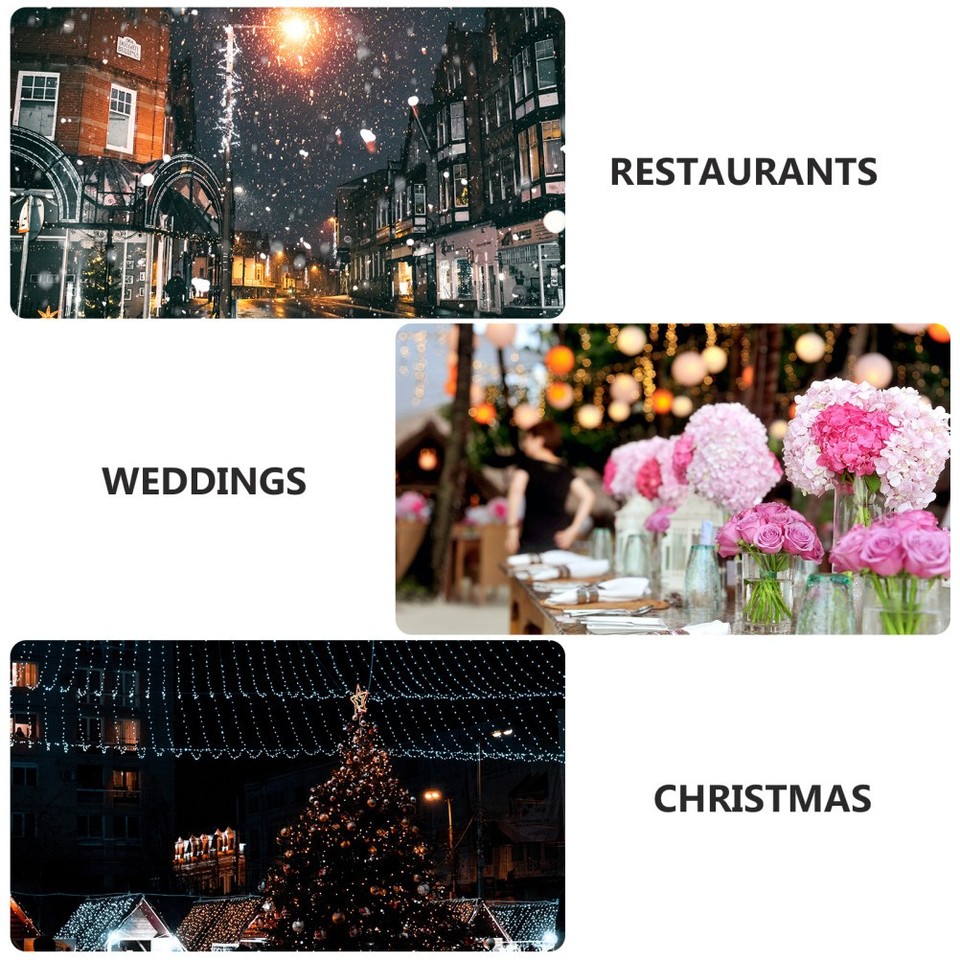 48 Pcs Christmas Tree Mini Drum Glitter Plastic Hanging Pendants ...