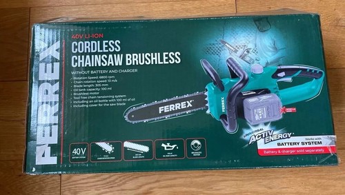 40v Ferex Chainsaw (Cordless) Brand New | eBay UK