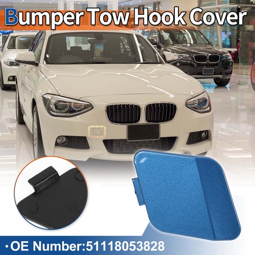 Front Car Bumper Tow Hook Cover for BMW No.51118053828 Estoril Blue ...