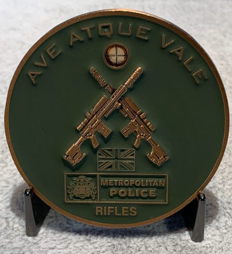 Metropolitan Police Rifles - Rifle Officer Challenge Coin - 50mm | eBay