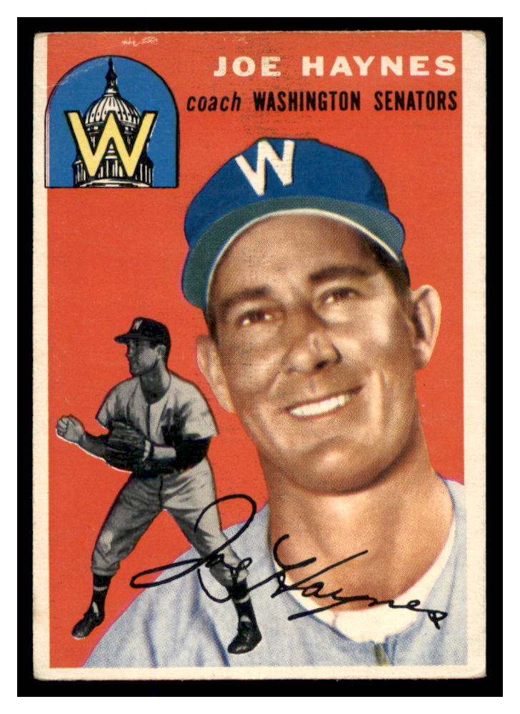 1954 Topps #223 Joe Haynes Scan of the Card You'll receive Condition ...