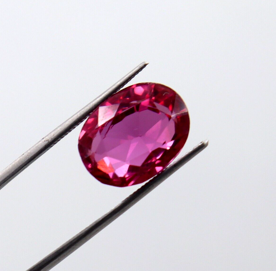 11.65 CT Natural Pink Spinel Certified Loose Gemstone Oval Cut | eBay ...