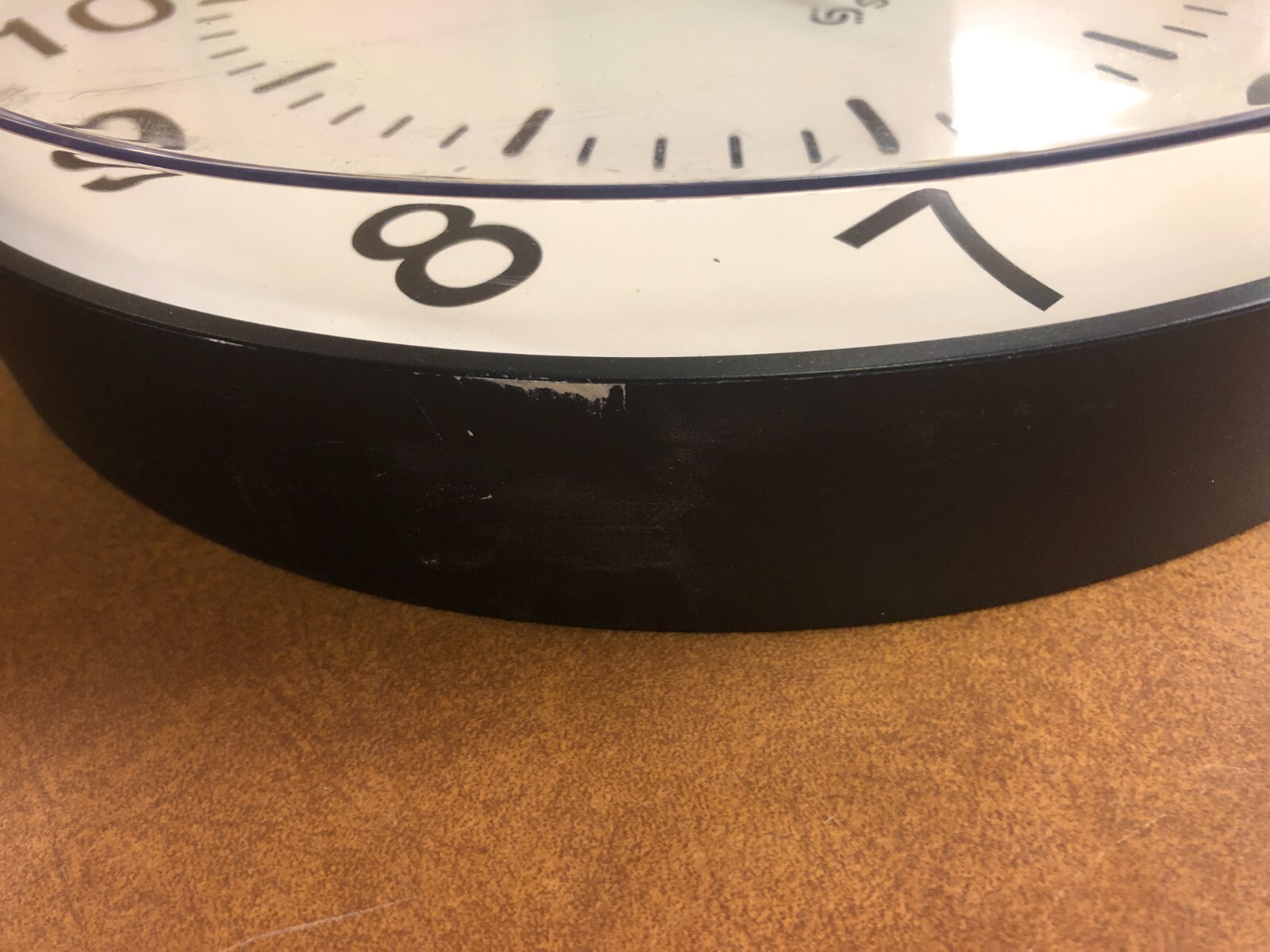 SAPLING SAL-4BS-12R-0 12” Round Analog Slim-Line Battery Powered ...