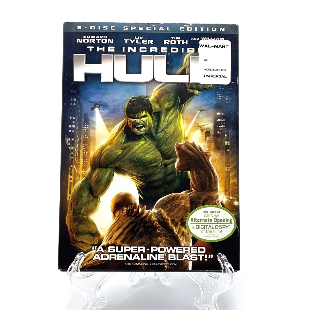 The Incredible Hulk Dvd
