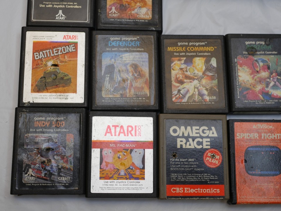 Vintage Video Game Bundle, including Radioshack Tandyvision console! | eBay