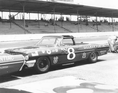 Joe Weatherly Pontiac - Nascar 1962 Rebel 300 Darlington Motor Racing ...