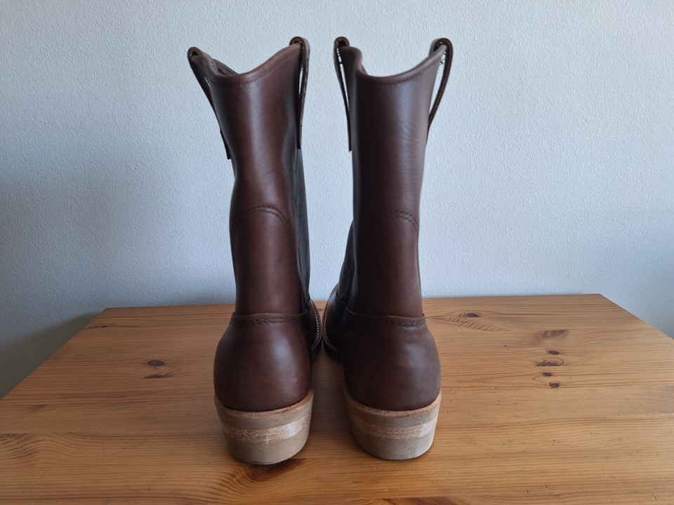 Red Wing 1155 Pecos Western Work Boots Heritage Nailseat Size 9 EEE ...